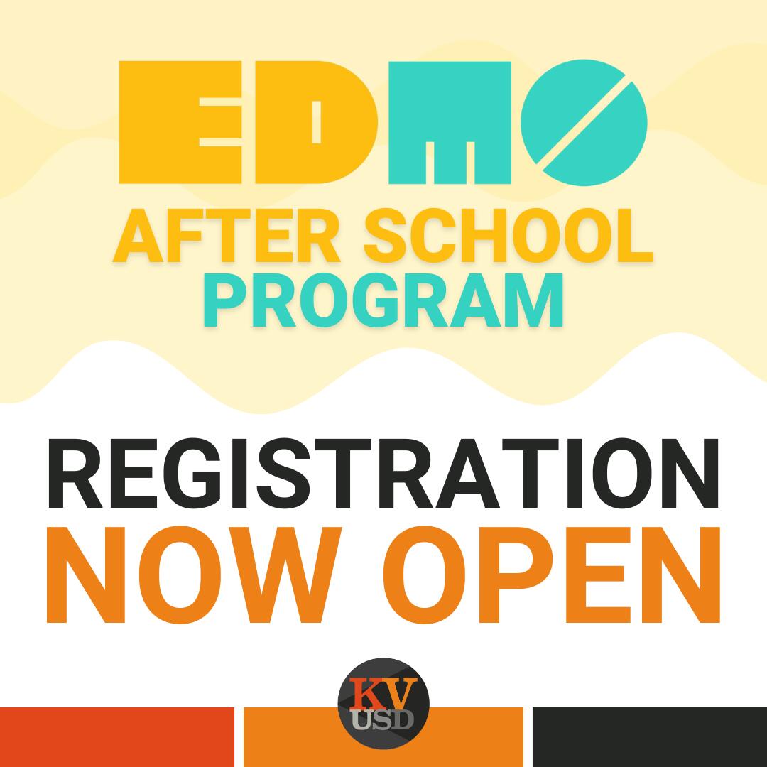 EDMO After School Program Registration | Calendars & News