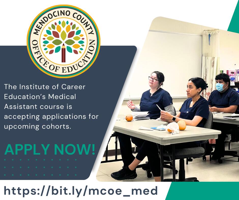 Apply Now for the 2025 MCOE Medical Assistant, Dental Assistant, and Phlebotomy Programs ...