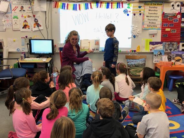 Demonstrating New District Reading Program | Roosevelt Elementary School