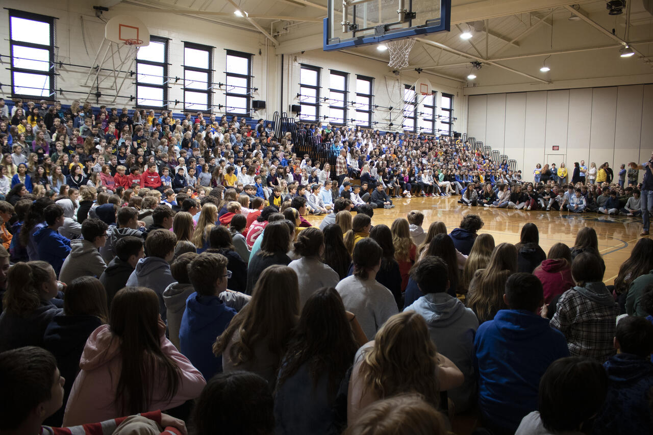 Celebrating Lion Pride at Lincoln's Assembly | Lincoln Middle School