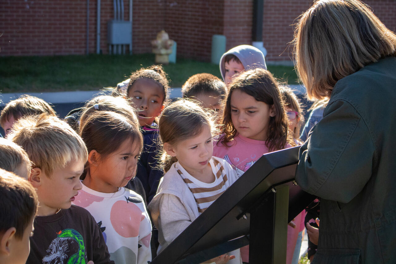 Carpenter Unveils New Storywalk | Carpenter Elementary School