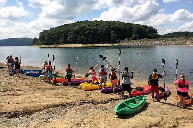 Kayaking at Round Valley Reservoir | Student Corner