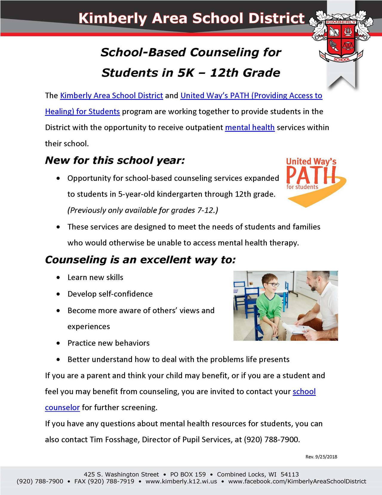 Counseling Graduation Roadmap 12th Grade