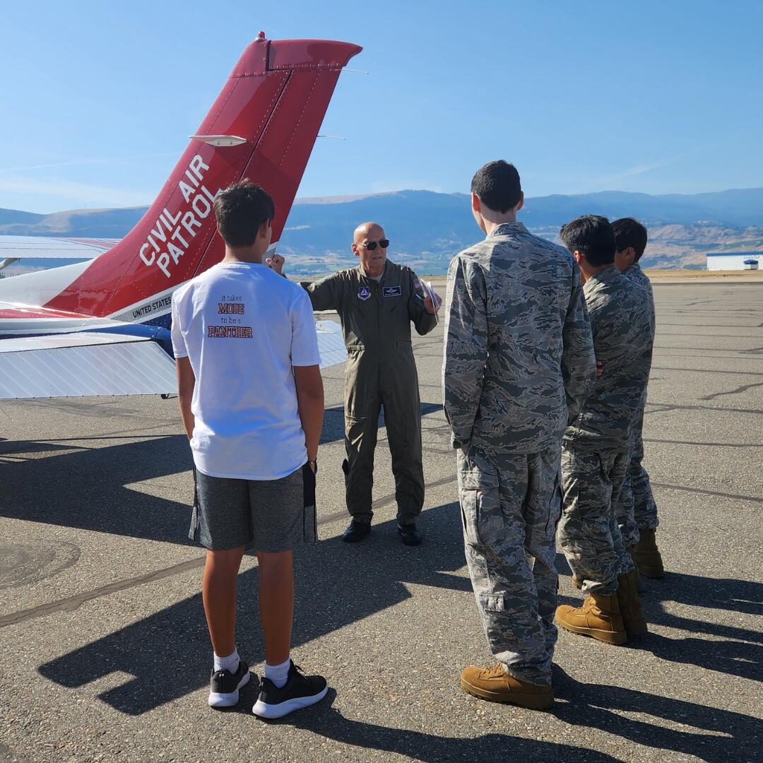JROTC Students Take Flight with Civil Air Patrol | Wenatchee High School