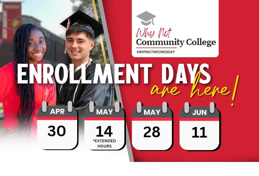 Red Ravens Start Early: Why Not Wednesday! Enrollment Days at CCC ...