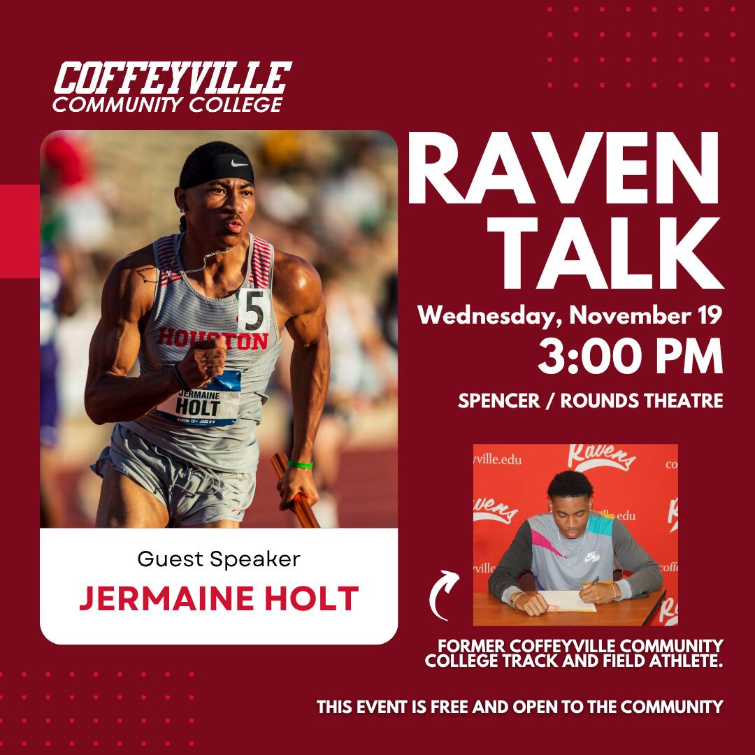 CCC’s Raven Talk to Spotlight Alumnus Jermaine Holt’s Path from Red ...