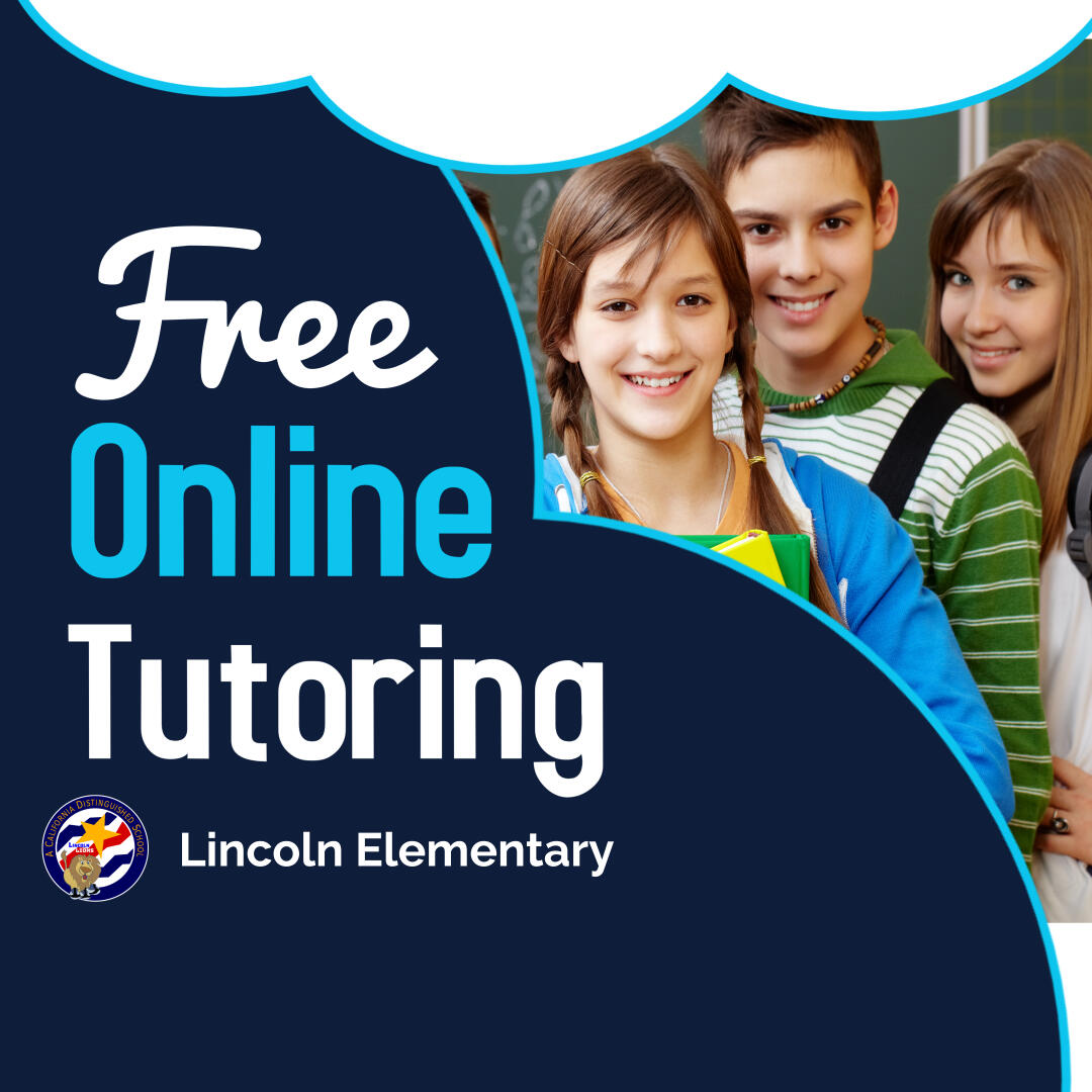 Free Online Tutoring Available | Lincoln Elementary School