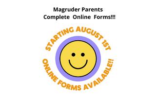 Fill out On-line forms - Registration Part 1 | Magruder Middle School