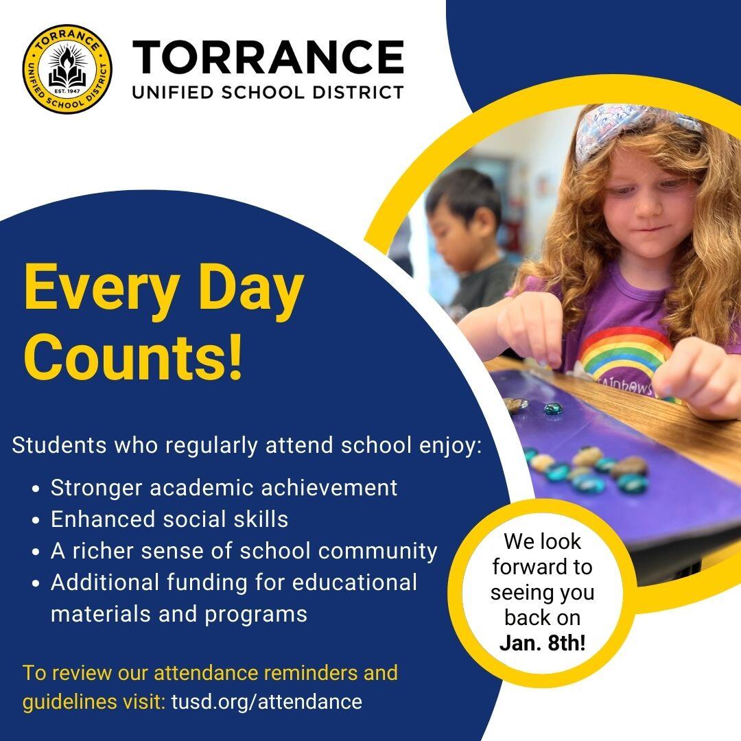 Every Day Counts @ TUSD | Torrance Elementary School