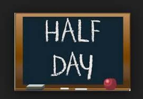 Half Day Schedule Announced Oakwood School
